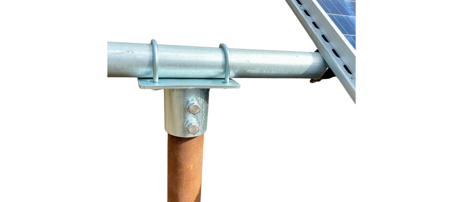 SolarPanelPoleMount.com Solar Pole Mounts for Arrays and Single Poles