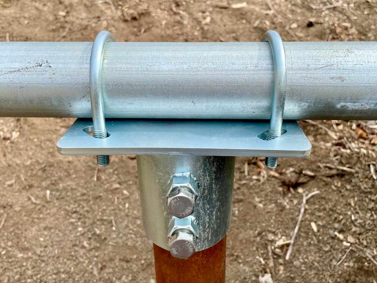 SolarPanelPoleMount.com Solar Pole Mounts for Arrays and Single Poles